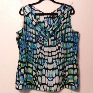 Worthington | Tops | Worthinhton Sleeveless Vneck Top Xl | Poshmark